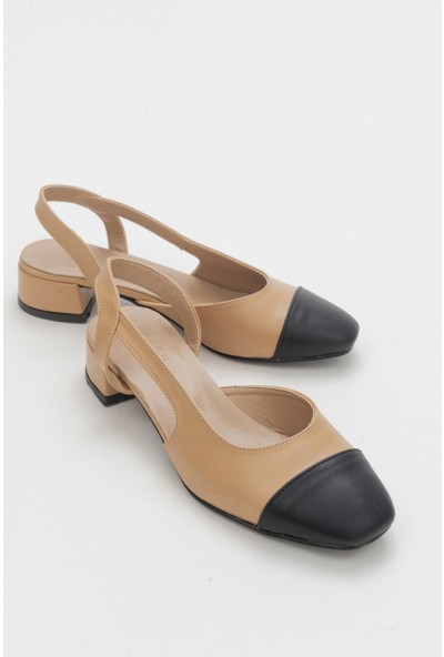 Luvi Bonıta Ten Kadın Topuklu Sandalet