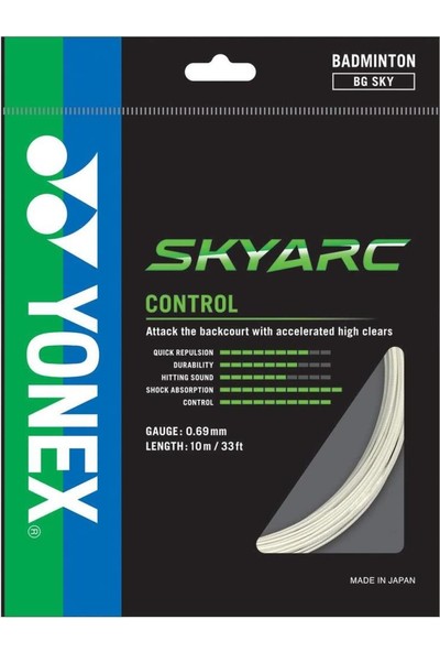 Yonex Bg Skyarc Tekli Badminton Kordajı Yonex Bg Skyarc Tekli Badminton Kordajı