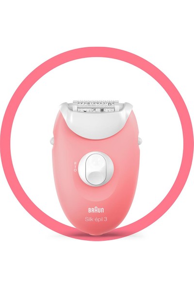 Braun Silk-Épil 3 3176 Smartlight, 2 Hız Ayarı, Kablolu Epilatör Braun Silk-Épil 3 3176 Smartlight, 2 Hız Ayarı, Kablolu Epilatör