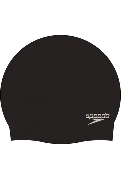 Speedo Junior Plain Moulded Bone Black
