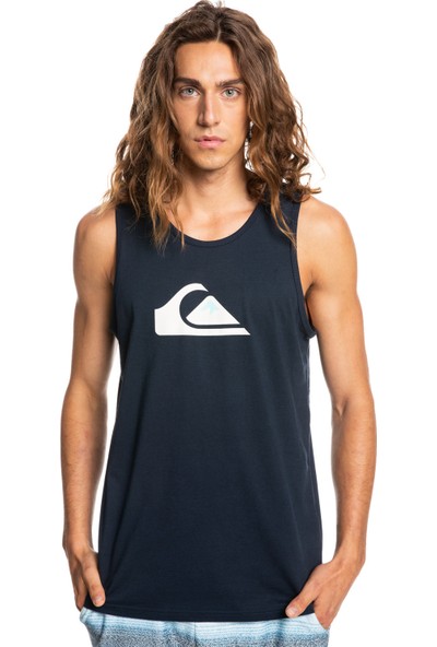 Quiksilver Comp Logo Tank Erkek Lacivert Atlet