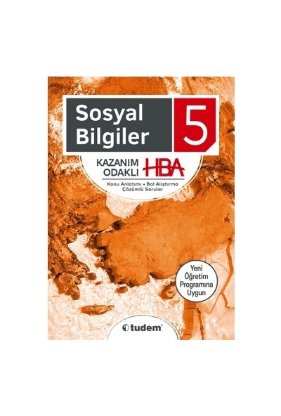 5.sınıf Sosyal Bilgiler Kazanım Odaklı Hba