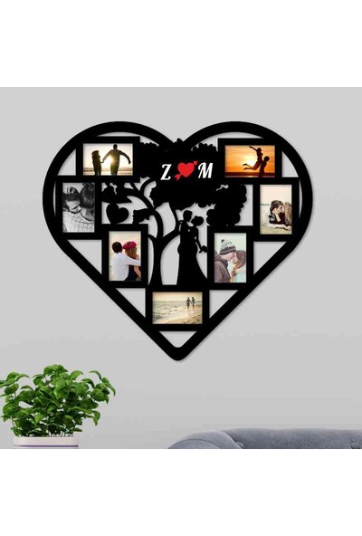 Home Trend Size Özel Kalp Tasarımlı Ahşap Fotoğraf Çerçevesi Home Trend Size Özel Kalp Tasarımlı Ahşap Fotoğraf Çerçevesi