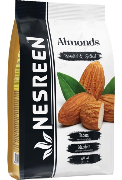 Nesreen Kavrulmuş Badem Içi 170 gr Nesreen Kavrulmuş Badem Içi 170 gr