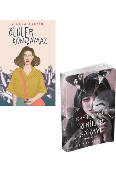 Dilara Keskin 2 Kitap Set / Kaybolmuş Ruhlar Sarayı - Ölüler Konuşamaz Dilara Keskin 2 Kitap Set / Kaybolmuş Ruhlar Sarayı - Ölüler Konuşamaz
