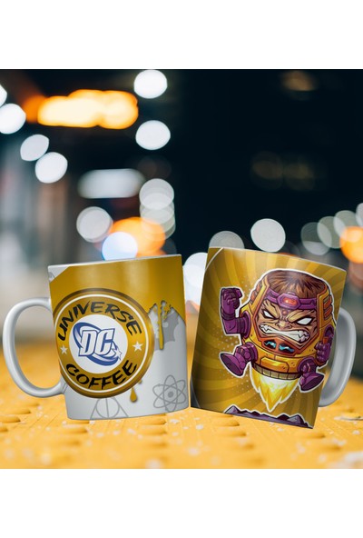 5Bin Dijital Market Sandy Brawl Baskılı Kupa