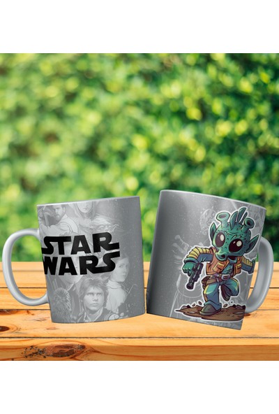 5Bin Dijital Market Star Wars Karakteri Baskılı Kupa 534