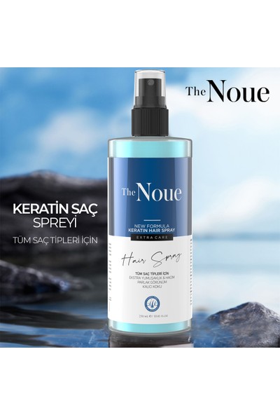 The Noue Mavi Keratin Özlü Saç Spreyi 250 ml
