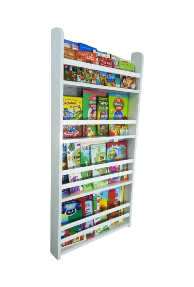 Carmen 4 Raflı Montessori Kitaplık