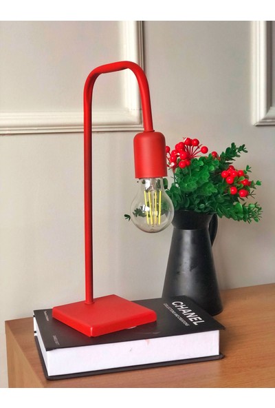 Nonno Dekor Abajur Mat Kırmızı Nonno Dekor Abajur Mat Kırmızı
