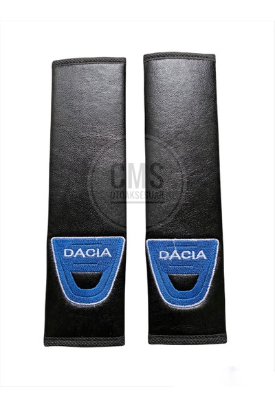 Cms Dacıa Deri Emniyet Kılıfı Siyah - Dacıa Deri Kemer Pedi - Dacıa
