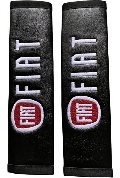 Cms Fıat Deri Emniyet Kılıfı Siyah - Fıat Deri Kemer Pedi - Kemer Ped