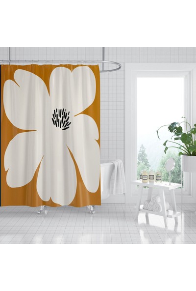 Yilegou 12 Kancalı Su Geçirmez Duş Perdesi (Yurt Dışından)