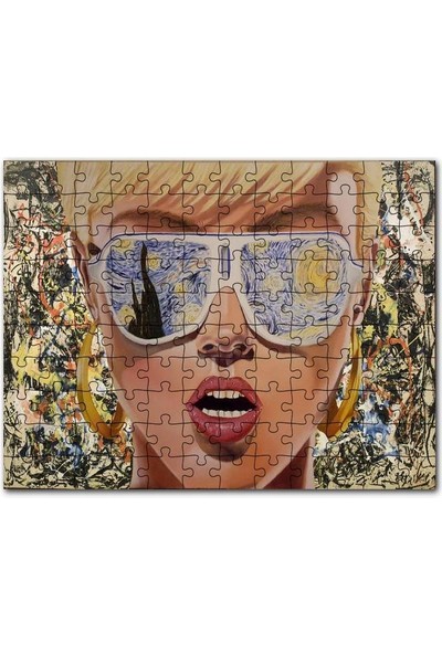 Cakapuzzle Yıldızlı Gece Desenli Gözlüklü Retro Kız 1000 Parça Puzzle Yapboz Mdf (Ahşap) Cakapuzzle Yıldızlı Gece Desenli Gözlüklü Retro Kız 1000 Parça Puzzle Yapboz Mdf (Ahşap)
