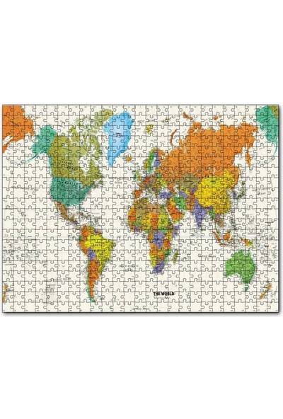 Cakapuzzle Dünya Haritası Sular Beyaz Renkte 255 Parça Puzzle Yapboz Mdf (Ahşap) Cakapuzzle Dünya Haritası Sular Beyaz Renkte 255 Parça Puzzle Yapboz Mdf (Ahşap)