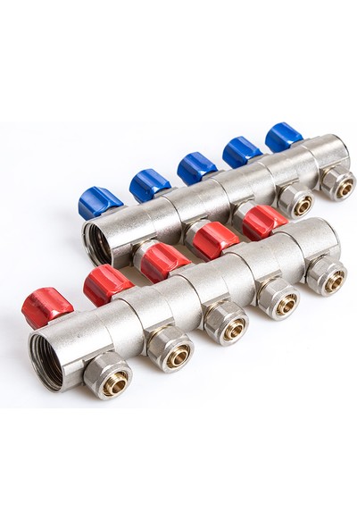 Şenpres Şenpres- 1'' Kendinden Vanalı Kollektör 6 Ağızlı