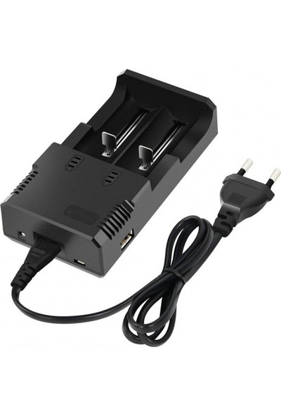 Narita Pil Şarj Aleti Ikili 18650 26650 16340 14500 Aa Aaa USB Narita HD-8863 Narita Pil Şarj Aleti Ikili 18650 26650 16340 14500 Aa Aaa USB Narita HD-8863