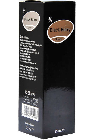 Black Berry Özel Masaj Yağı 25kullanımlık Black Berry Özel Masaj Yağı 25kullanımlık