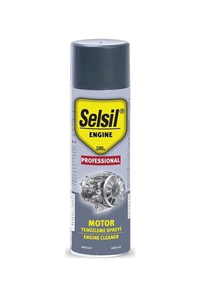 Selsil Susuz Motor Temizleyici Parlatıcı 200ML Selsil Susuz Motor Temizleyici Parlatıcı 200ML