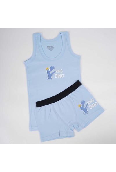 Kindino Erkek Çocuk Atlet Boxer Takım