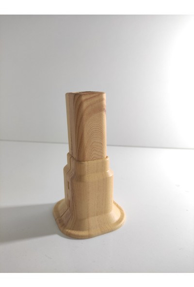 Ergül Açık Ahşap Desenli Kare Boru Gizleme Aparatı( 2 Adet) Ergül Açık Ahşap Desenli Kare Boru Gizleme Aparatı( 2 Adet)
