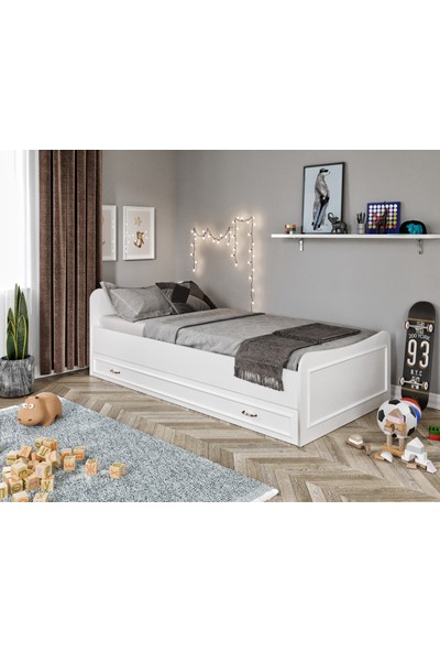 Kzn Home Kartopu Country Yavrulu Karyola - Tamamı 1. Kalite Mdf