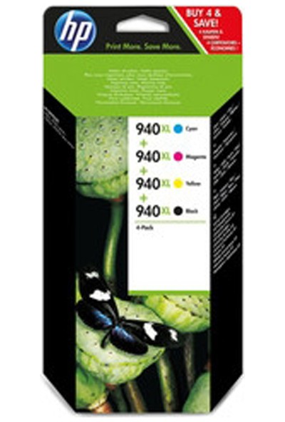 Puti Hp 940XL C2N93AE Orijinal 4'lü Paket (Eski Tarihli) OFFICEJET8000 Puti Hp 940XL C2N93AE Orijinal 4'lü Paket (Eski Tarihli) OFFICEJET8000