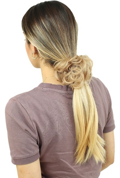 Daha Yok Mu Saçlı Lastikli Topuz Toka - Balköpüğü Daha Yok Mu Saçlı Lastikli Topuz Toka - Balköpüğü