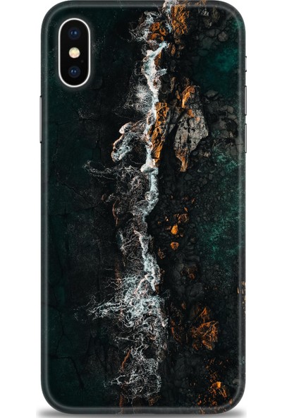 iPhone x Kılıf Hd Baskılı Kılıf - Dark Sea