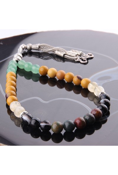 Osmanlı Doğaltaş Koç Burcu 33'lük Tesbih T103