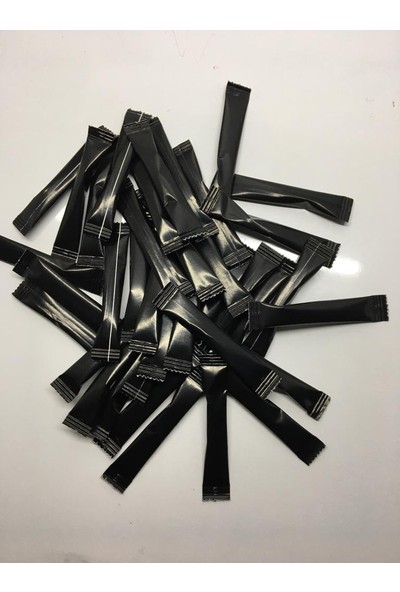Stick Şeker Siyah Baskılı Toz Şeker 3 gr x 2000'LI