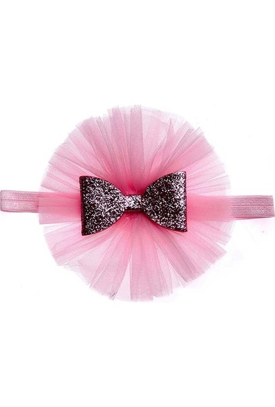 Filmaldım Pembe Fiyonk Kurdele Bebek Toka