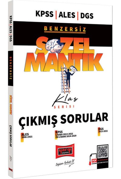 Yargı Yayınları KPSS ALES DGS Klas Serisi Benzersiz Sözel Mantık Çıkmış Sorular Yargı Yayınları KPSS ALES DGS Klas Serisi Benzersiz Sözel Mantık Çıkmış Sorular