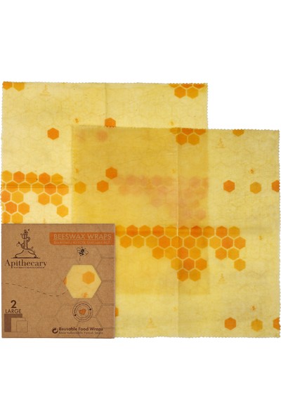 Apithecary Balmumlu Gıda Saklama Kumaşı Büyük Boy
