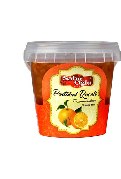Sabıroğlu 1500 gr Reçel Pls Kova Portakal Sabıroğlu 1500 gr Reçel Pls Kova Portakal