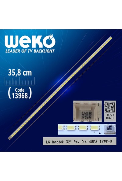 Powermaster 32 Rev 0.4 48EA Type-B (LC320EUH Sc A1) (No:11-B) 35.8 cm 48 Ledli (WK-590) Powermaster 32 Rev 0.4 48EA Type-B (LC320EUH Sc A1) (No:11-B) 35.8 cm 48 Ledli (WK-590)