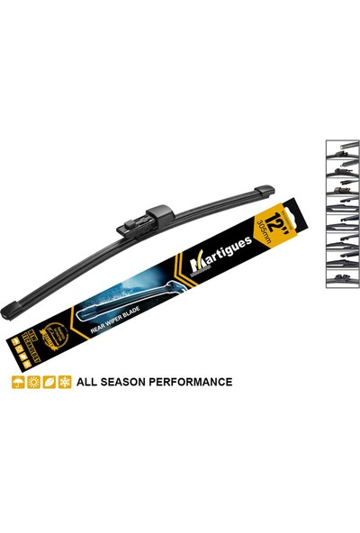 Martigues Martiques Arka Cam Sileceği - [280 Mm] Volkswagen Polo (2009 - 2017)