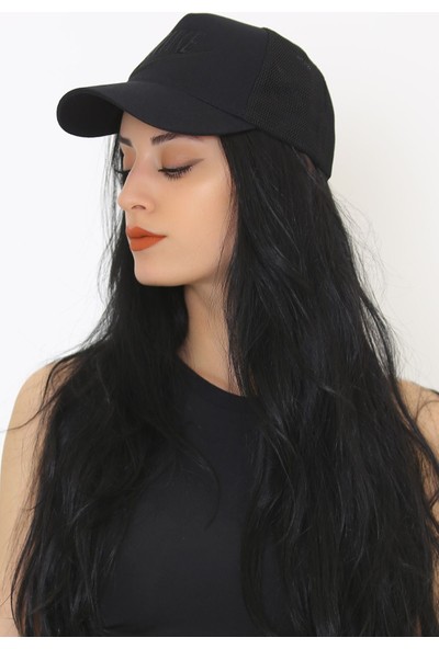 Aygi Fileli Kasket Şapka Siyah