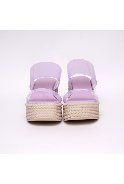 Enes Feta Terlik - Lila Seffaf Enes Feta Terlik - Lila Seffaf