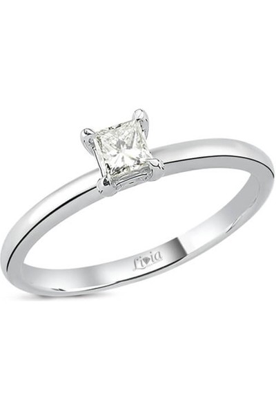 Livia Pırlanta 14 Ayar 0,20 Karat Tektaş Pırlanta Yüzük Livia Pırlanta 14 Ayar 0,20 Karat Tektaş Pırlanta Yüzük