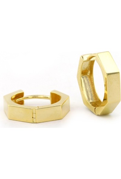 Altınkaynak 14 Ayar Halka Altın Küpe