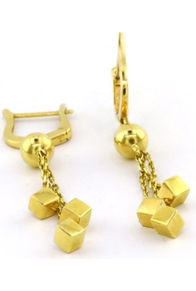 Altınkaynak 14 Ayar Altın Küpe