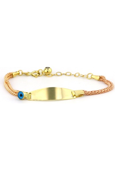 Altın Kaynak Store 14 Ayar Isimli Çocuk Altın Bileklik