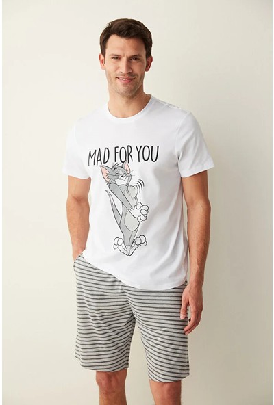 Penti Çok Renkli Tom Made For You Şort Pijama Takımı