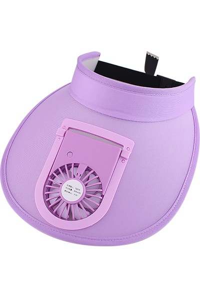 Zsykd USB Şarj Edilebilir Fan Şapkası Yaz Güneşlik Büyük Ağzı Boş Üst Güneş Şapkası Menekşe (Yurt Dışından) Zsykd USB Şarj Edilebilir Fan Şapkası Yaz Güneşlik Büyük Ağzı Boş Üst Güneş Şapkası Menekşe (Yurt Dışından)