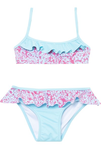 Bellisa 22301 Normal Kalıp Çok Renkli Kız Çocuk Bikini Takım Bellisa 22301 Normal Kalıp Çok Renkli Kız Çocuk Bikini Takım