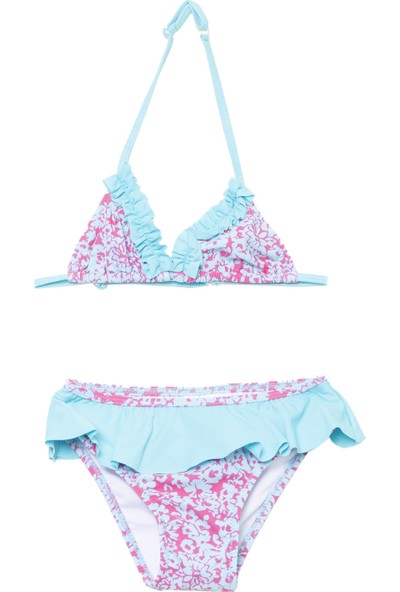 Bellisa 22302 Normal Kalıp Çok Renkli Kız Çocuk Bikini Takım Bellisa 22302 Normal Kalıp Çok Renkli Kız Çocuk Bikini Takım