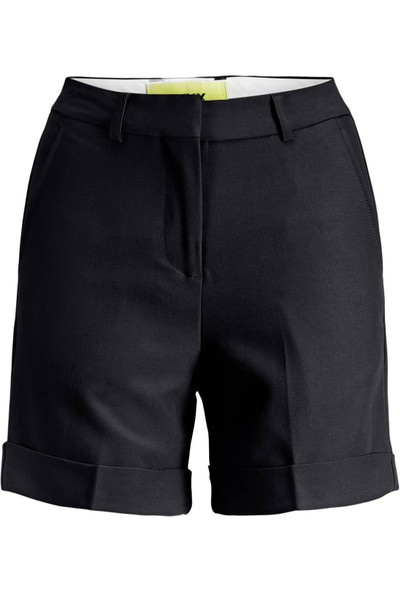 Jjxx Jxmary Hw Shorts Noos Düz Siyah Kadın Şort