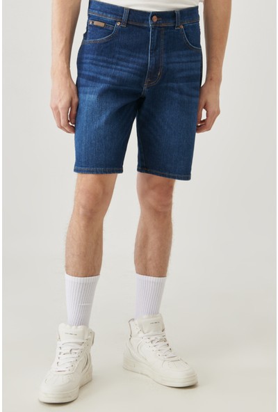 Wrangler Texas Slim Esnek Jean Şort