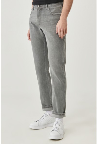 Texas Regular Fit Taper Esnek Jean Pantolon